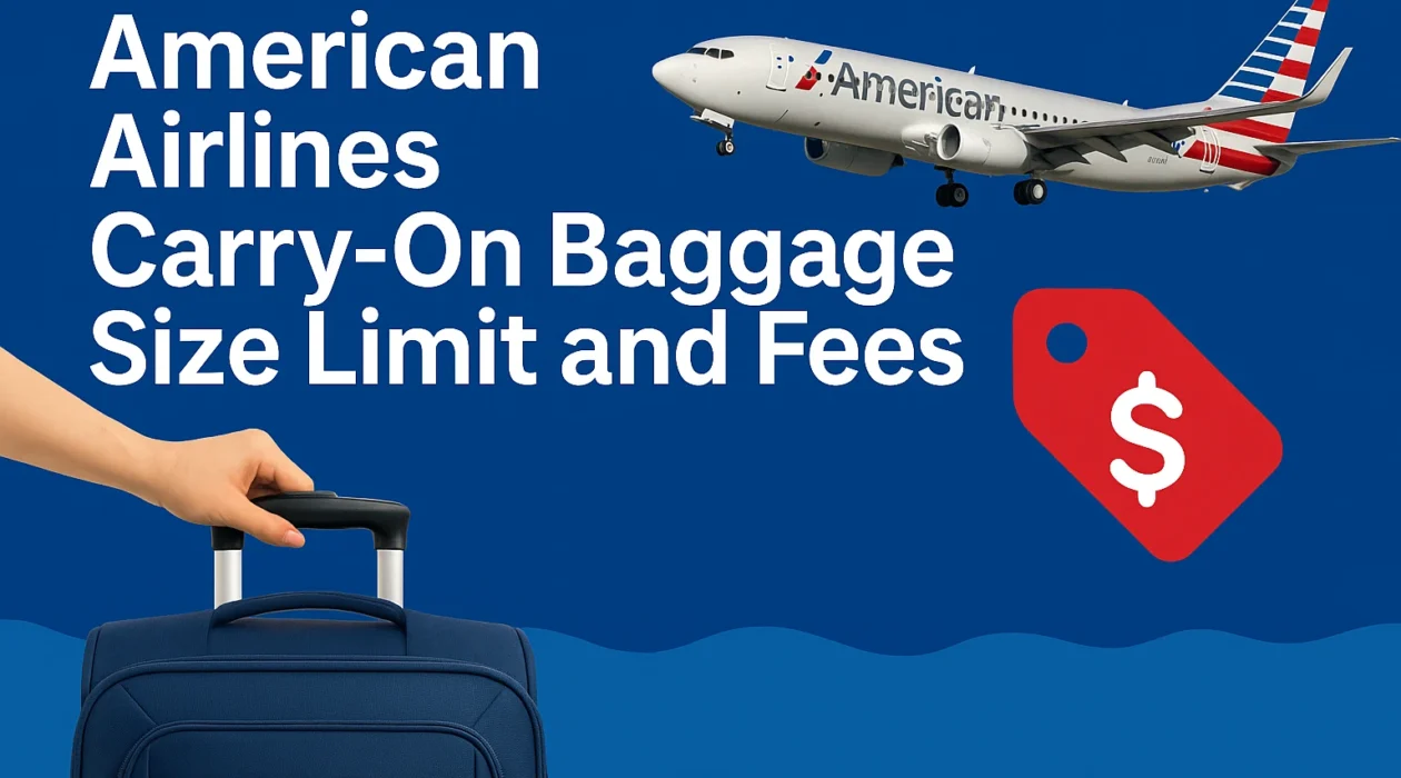 American Airlines Carry-On Baggage Size Limit and Fees